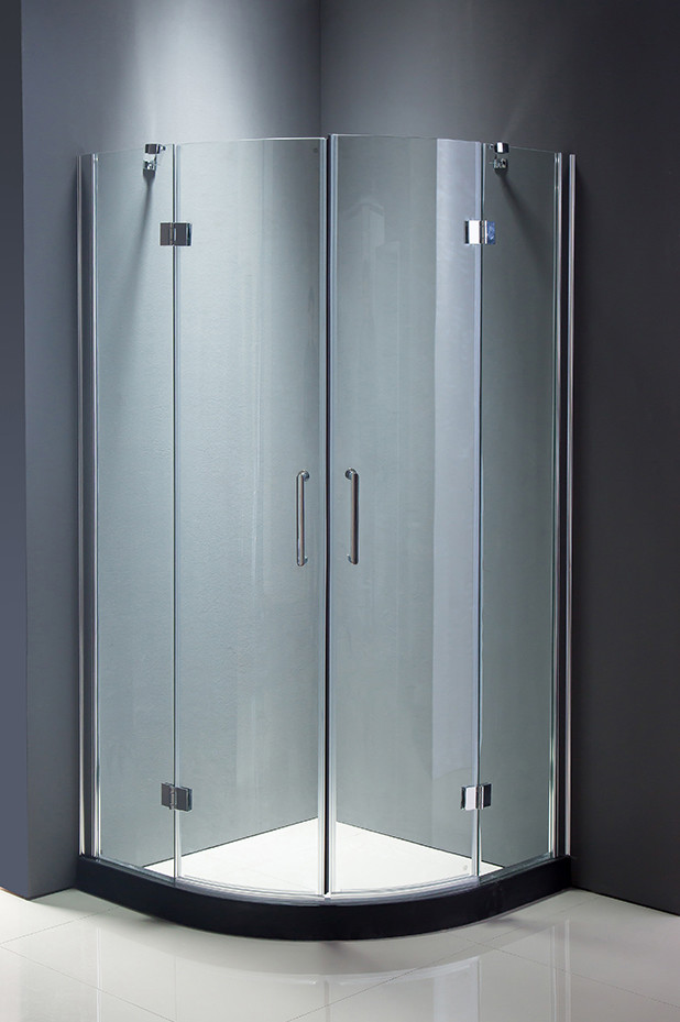 Round Glass Curved Corner Shower Units 800x800x1900mm